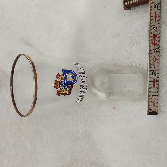 Kirn er Bier | Kitchen | Vintage Kirn Er Bier Glass Boot Gold Trim No ...
